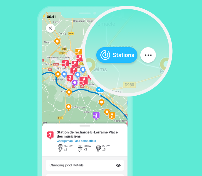 Route planner for electric cars plan your trip Chargemap